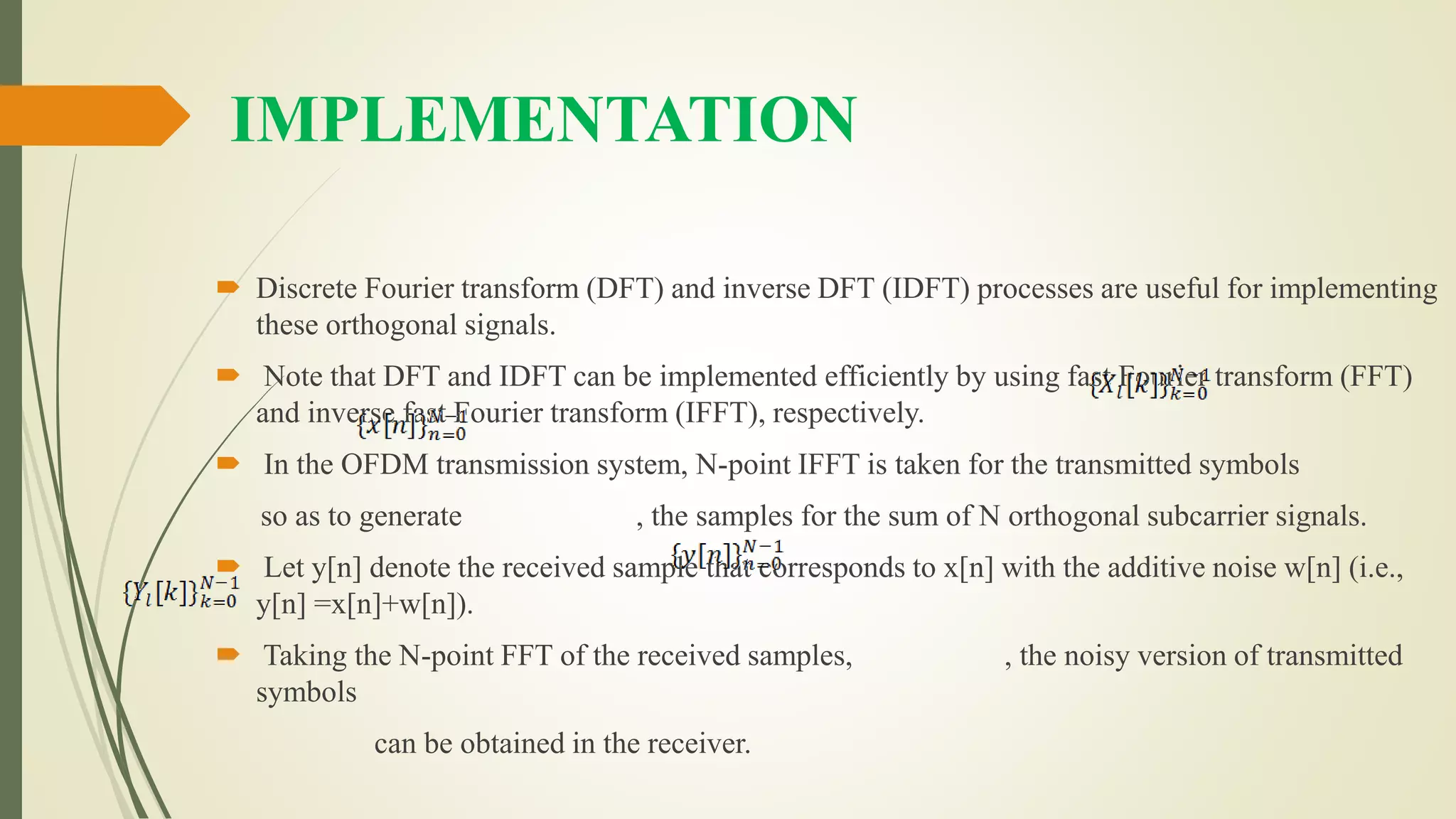 orthogonal frequency division multiplexing(OFDM) | PPTX