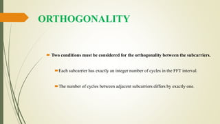 orthogonal frequency division multiplexing(OFDM) | PPTX