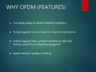 OFDM (Orthogonal Frequency Division Multiplexing) | PPT