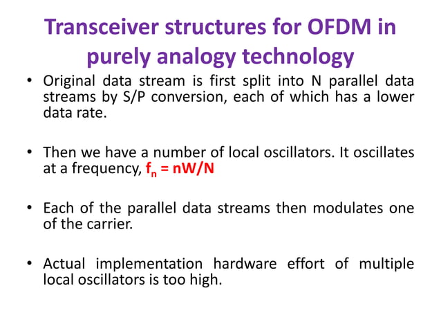 Ofdm | PDF | Computer Networking | Computing