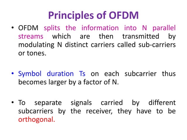 Ofdm | PDF | Computer Networking | Computing