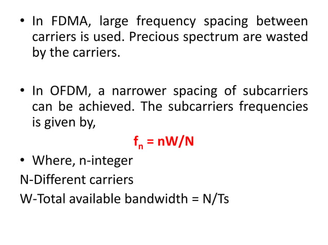 Ofdm | PDF | Computer Networking | Computing