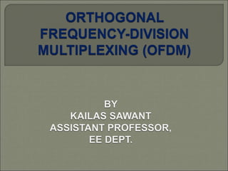 OFDM.ppt | Digital Audio | Computer Software and Applications