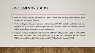 OFDM orthogonal frequency divsion multiplexing.pptx