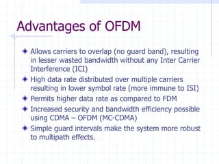 OFDM-5.ppt | Digital Audio | Computer Software and Applications