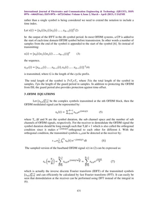 Ofdm mimo and v-blast algorithm-key to high speed wireless communication | PDF | Computer ...