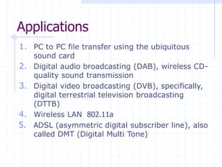 OFDM and MC-CDMA An Implementation using MATLAB.ppt