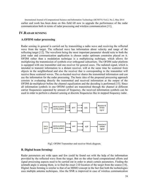 Ofdm based radcom system with improved | PDF