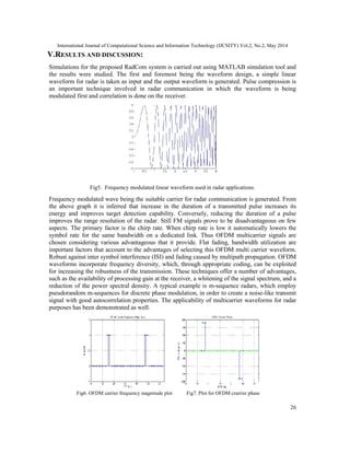 Ofdm based radcom system with improved | PDF