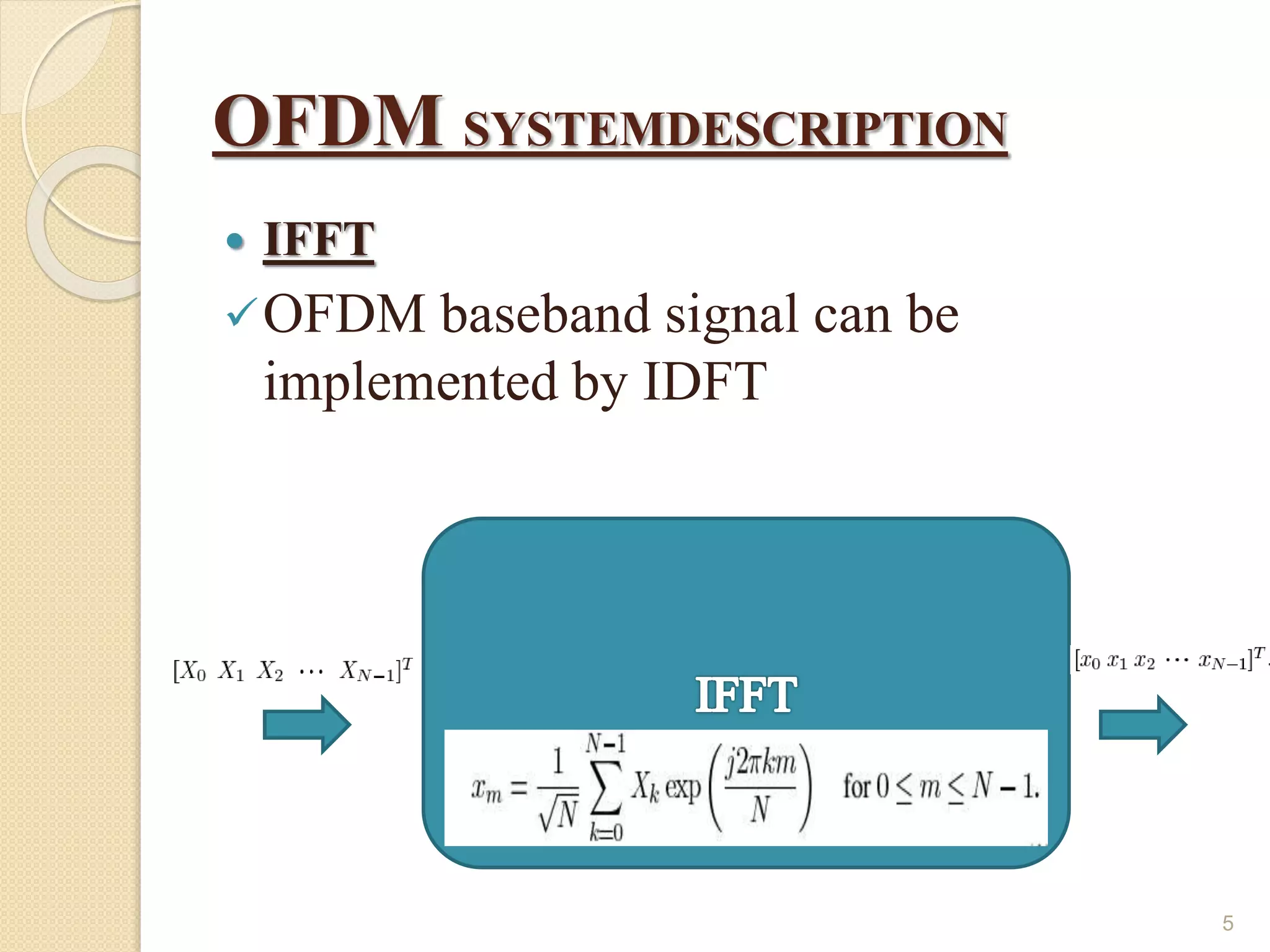 Ofdm for optical communications co ofdm | PPT