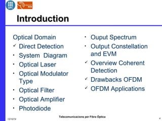 Ofdm in opticals | PPT