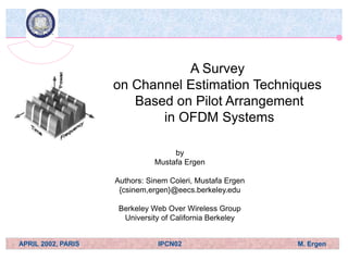 OFDM_Channel Estimation Techniques Based on Pilot Arrangement in OFDM ...