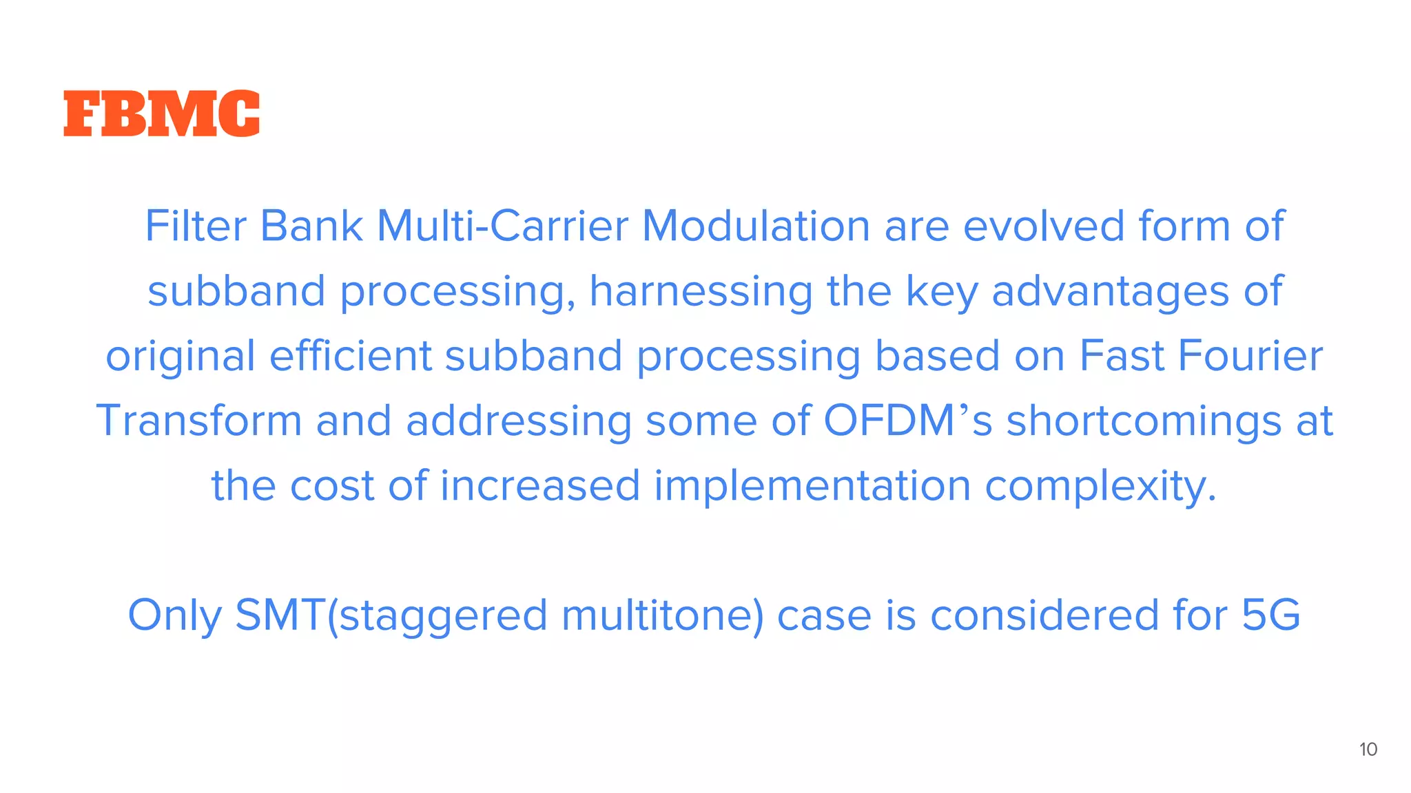 Multi Carrier Modulation Ofdm And Fbmc Pdf Digital Audio Computer