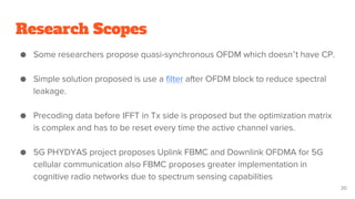 Multi Carrier Modulation OFDM & FBMC | PDF