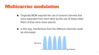 Multi Carrier Modulation OFDM & FBMC | PDF