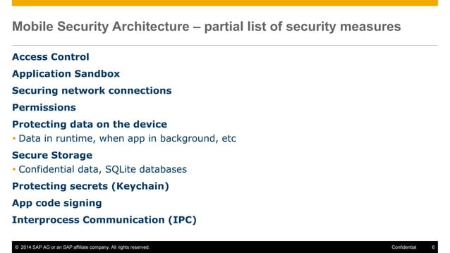 Android's security architecture | PPT