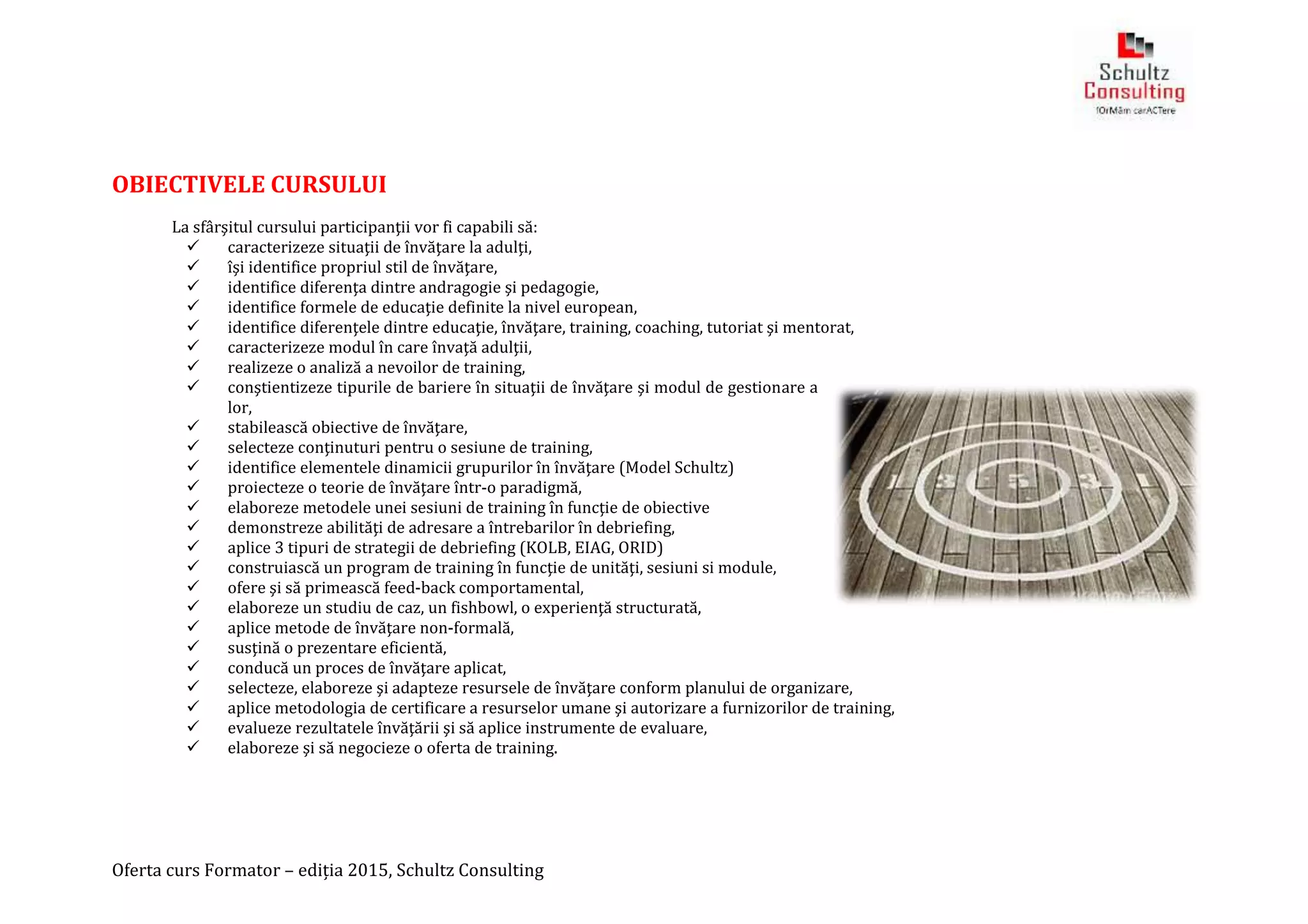 Brosura de prezentare curs Formator | PDF