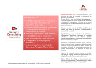 Brosura de prezentare Managementul echipelor de succes | PDF