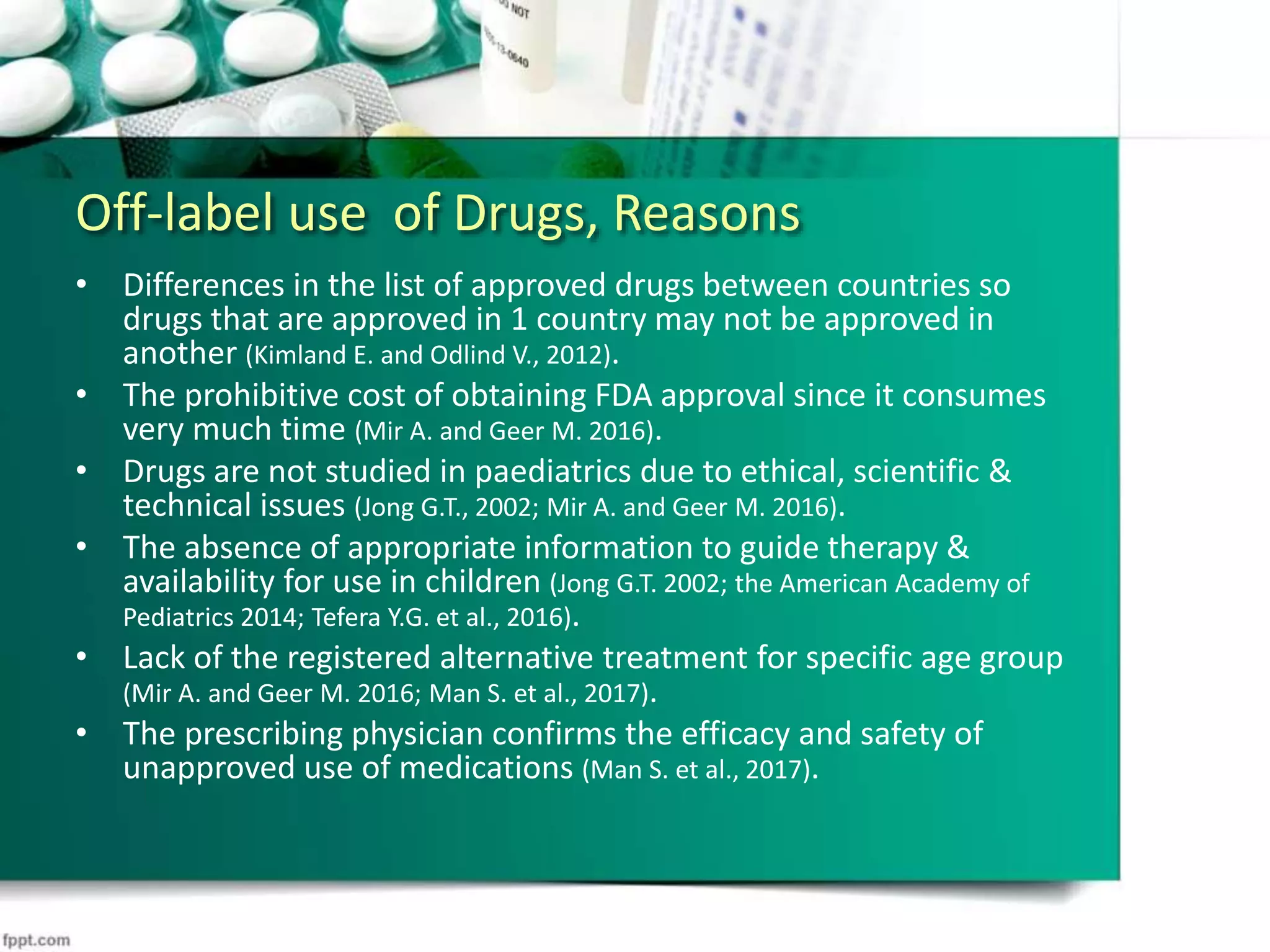 Off label use of antibiotics in pediatrics | PPT