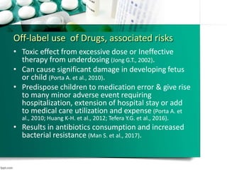 Off label use of antibiotics in pediatrics | PPT