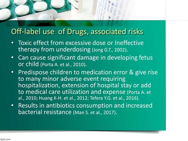 Off label use of antibiotics in pediatrics | PPT