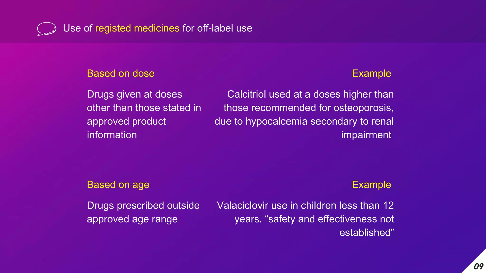 Off label use of drugs | PPS | Pharmaceutical Drugs | Medical Health