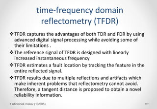 Off-line Fault Localization Technique on HVDC Submarine Cable via Time-Frequency Domain ...