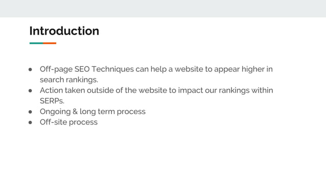 Off page optimization (seo) | PPT