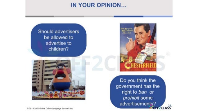 Teaching Business English: Advertising - Off2Class Lesson Plan | PPTX