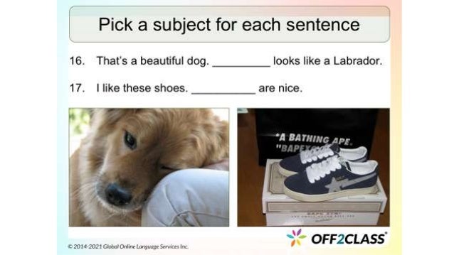 How To Teach Subject Pronouns: An Introductory ESL Lesson Plan | PPTX