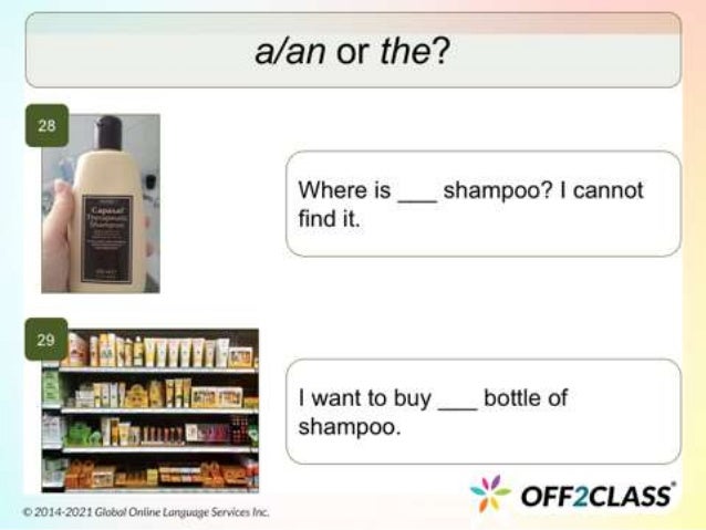 An ESL Lesson Plan On Articles: General vs. Specific | PPT