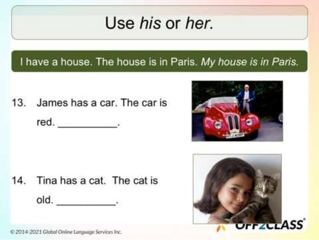 How To Teach Possessive Adjectives In A Fun Way - ESL Lesson Plan | PPTX
