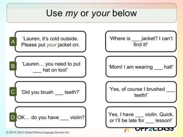 How To Teach Possessive Adjectives In A Fun Way - ESL Lesson Plan | PPTX