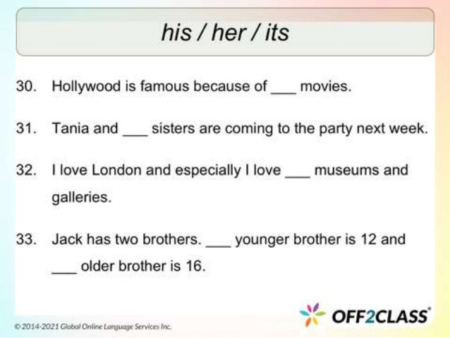 How To Teach Possessive Adjectives In A Fun Way - ESL Lesson Plan | PPTX