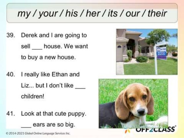 How To Teach Possessive Adjectives In A Fun Way - ESL Lesson Plan | PPTX