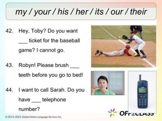 How To Teach Possessive Adjectives In A Fun Way - ESL Lesson Plan | PPTX