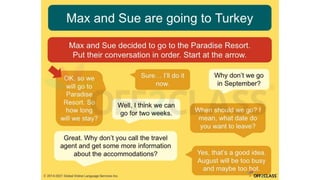 On Vacation - Planning Your Destination – An ESL Lesson Plan | PPTX