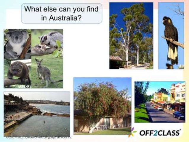Life In Australia: A Free ESL Lesson Plan | PPTX