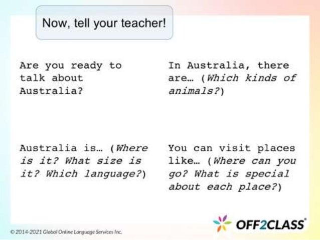 Life In Australia: A Free ESL Lesson Plan | PPTX | Education