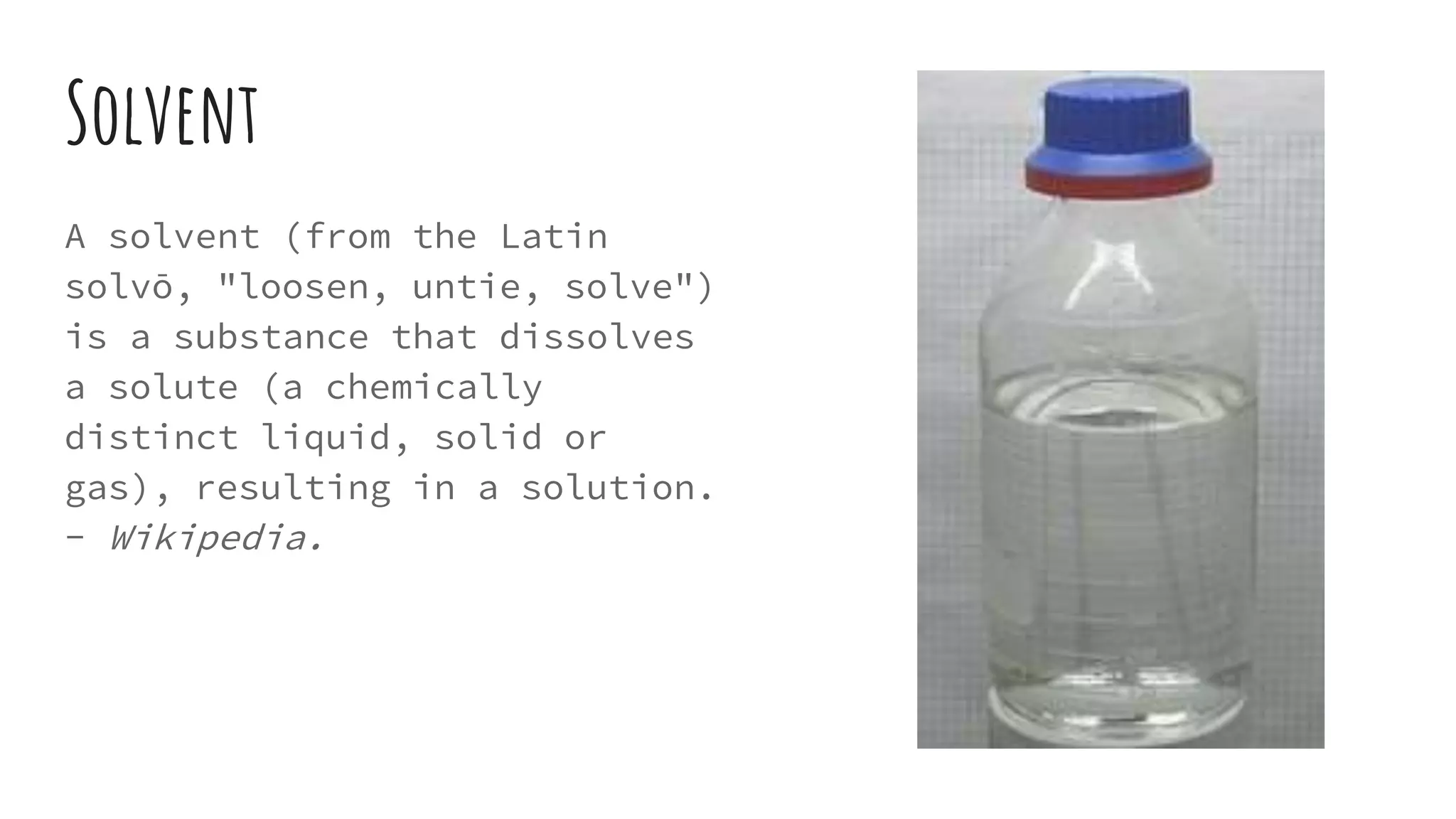 H2O as a solvent | PPTX