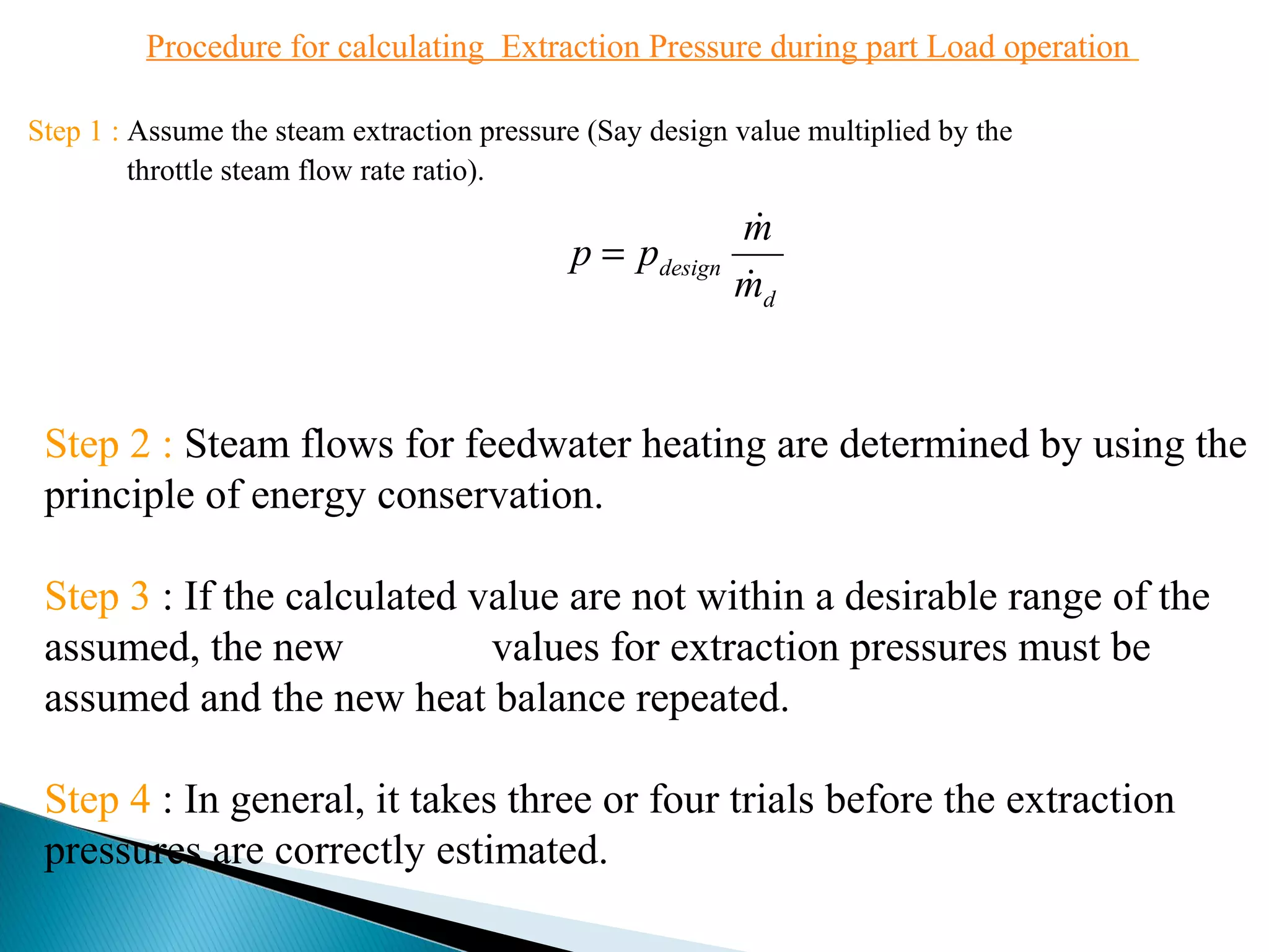 Off design performance prediction of steam turbines | PPT