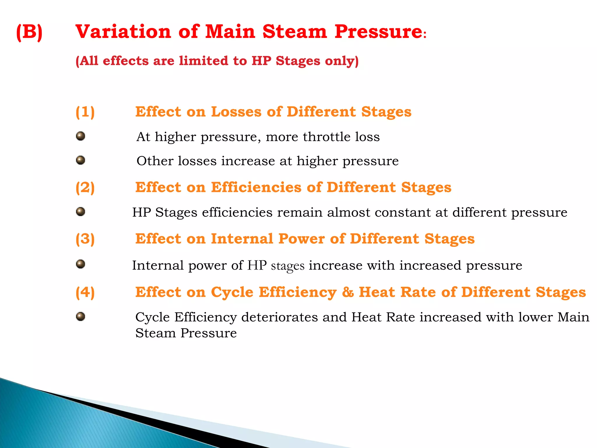 Off Design Performance Prediction Of Steam Turbines Ppt Physics