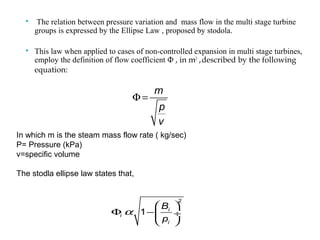 Off design performance prediction of steam turbines | PPT