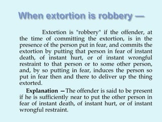 OFFENCES AGAINST PROPERTY | PPTX