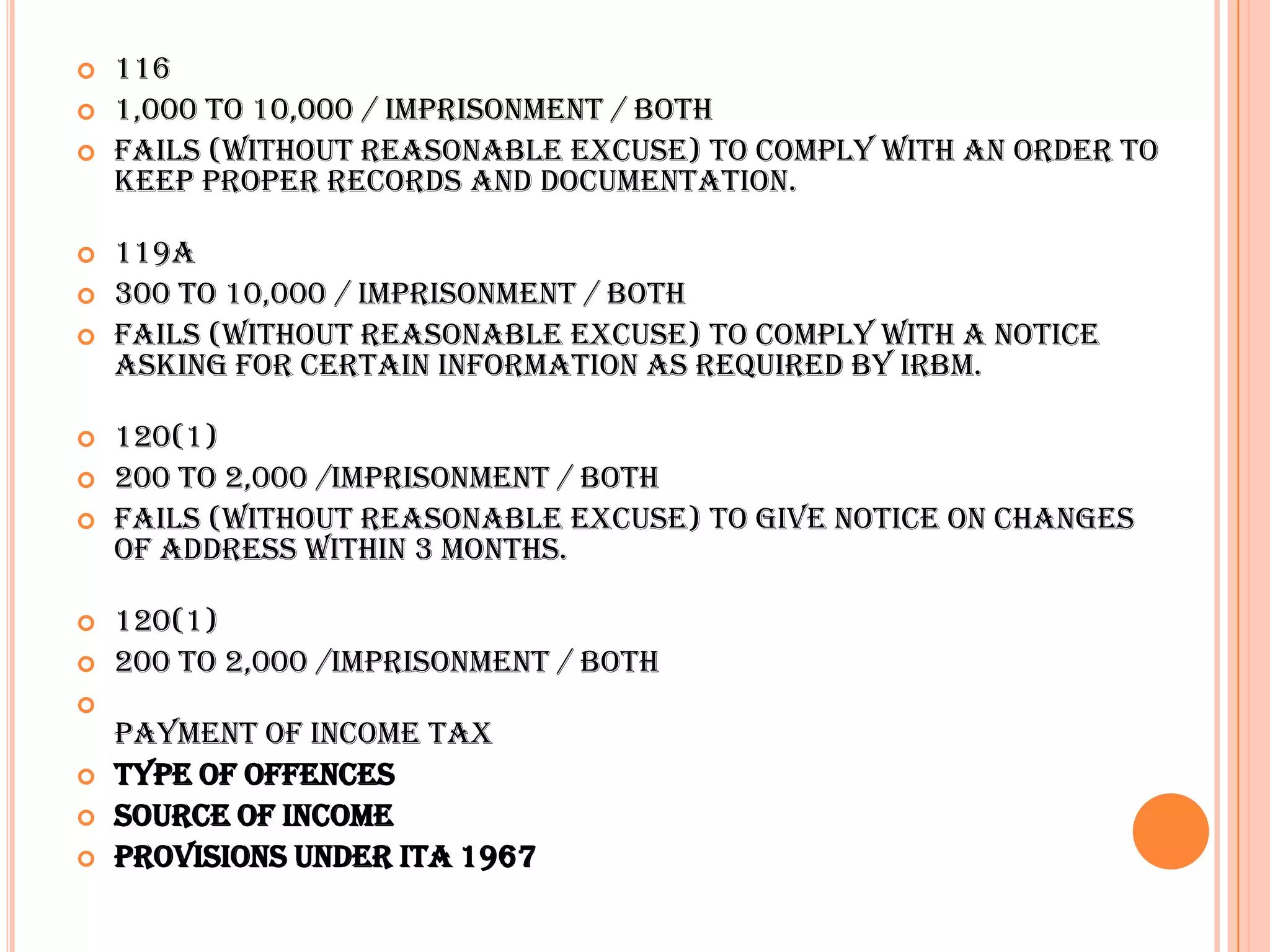 Offences and penalties | PPTX