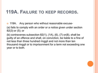 Offences and penalties | PPTX