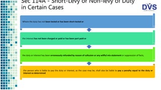 Offences, prosecutions and penalties under customs | PPTX