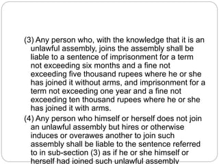 Offenses relating to Public Order | PPTX