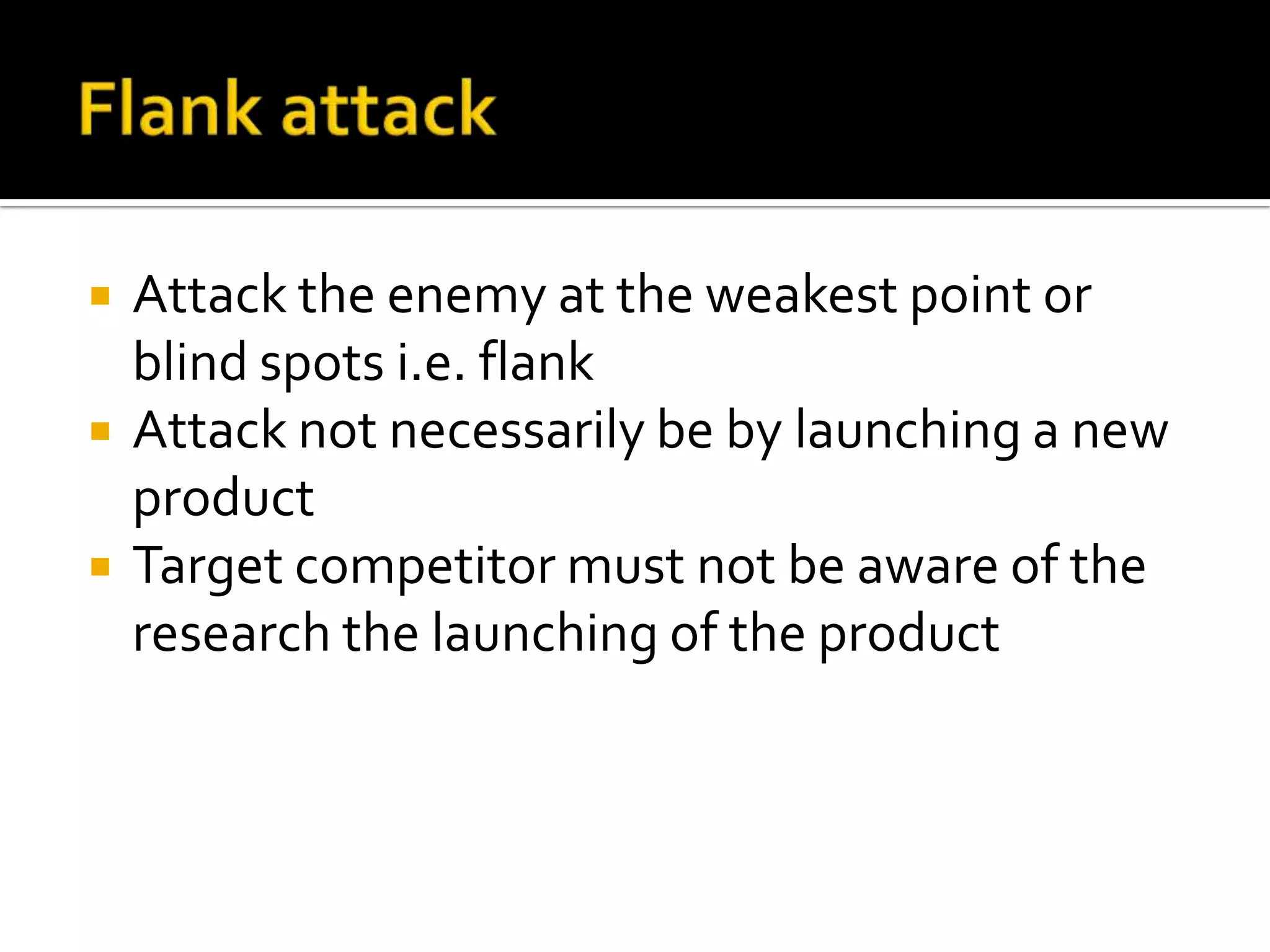 Offensive attack strategy | PPTX