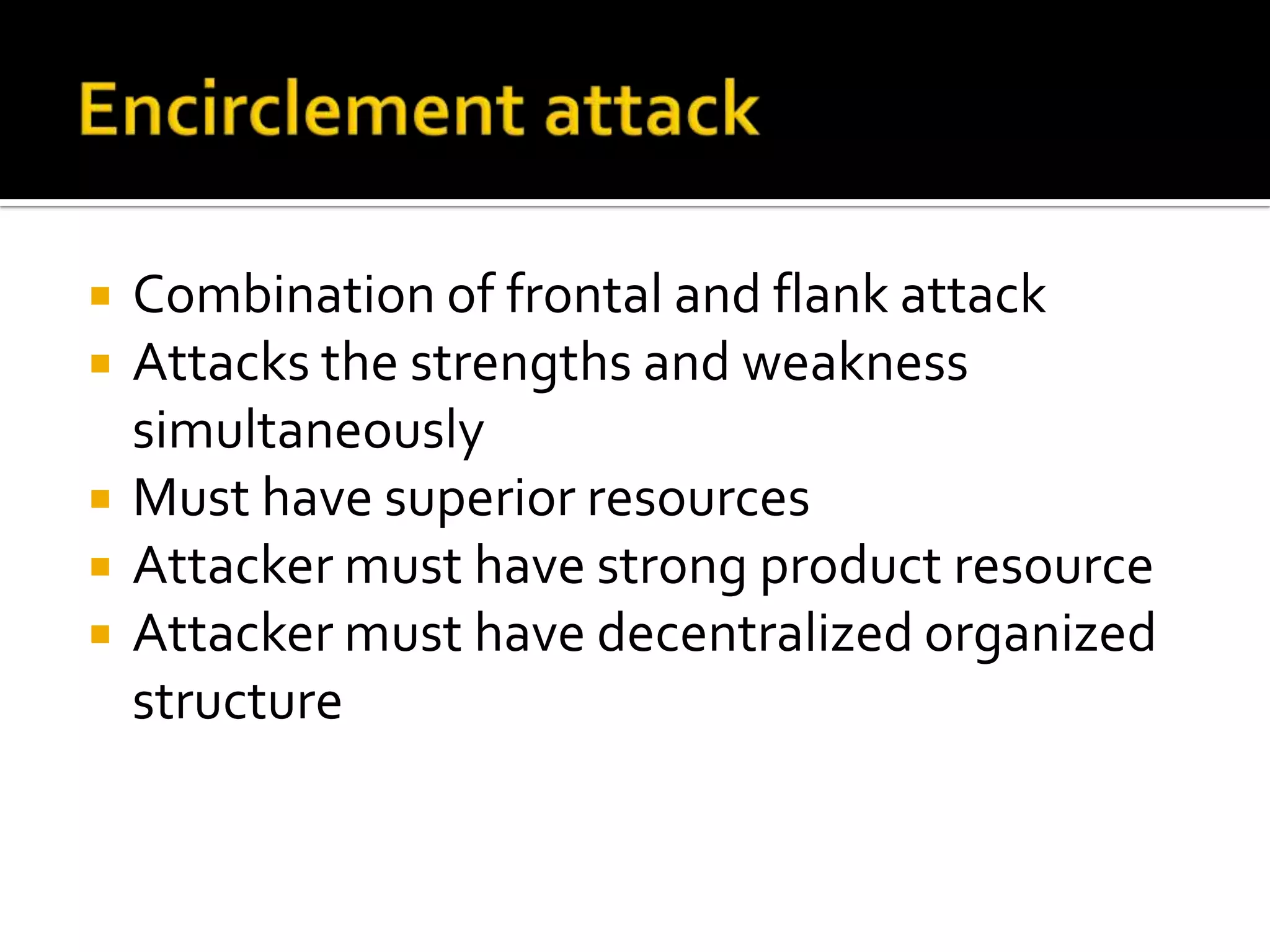 Offensive attack strategy | PPTX